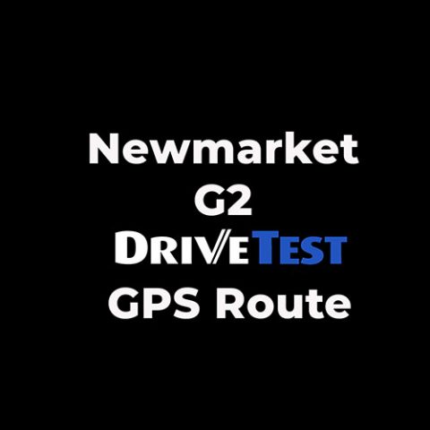 Newmarket G2 Drive Test - GPS Route